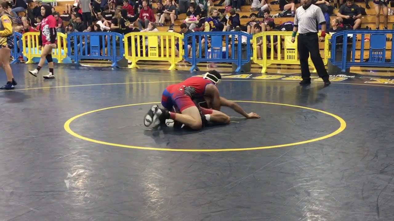 Tony Yule Jr-J Zender Wrestling Tourney 2018 Finals match 115s Period 3 ...