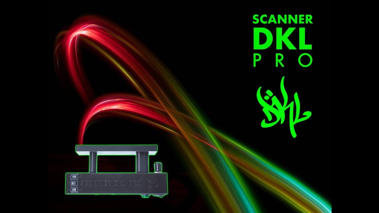 SCANNER DKL PRO. The ultimate lighting tool in light painting - YouTube