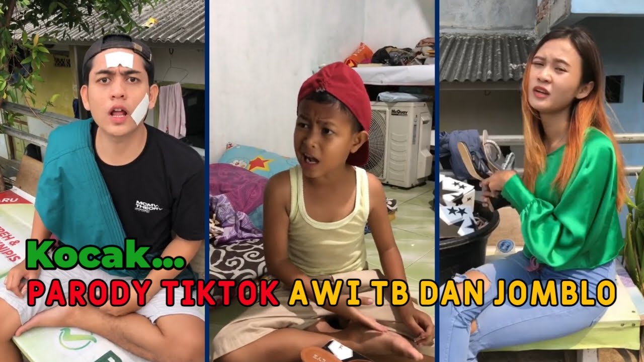 Kompilasi parodi tik tok awi tb dan jomblo bikin ngakak | Tiktok ...