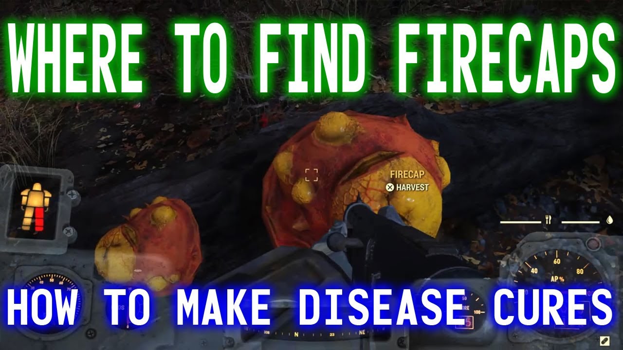 Finding Firecap Locations in Fallout 76 - YouTube