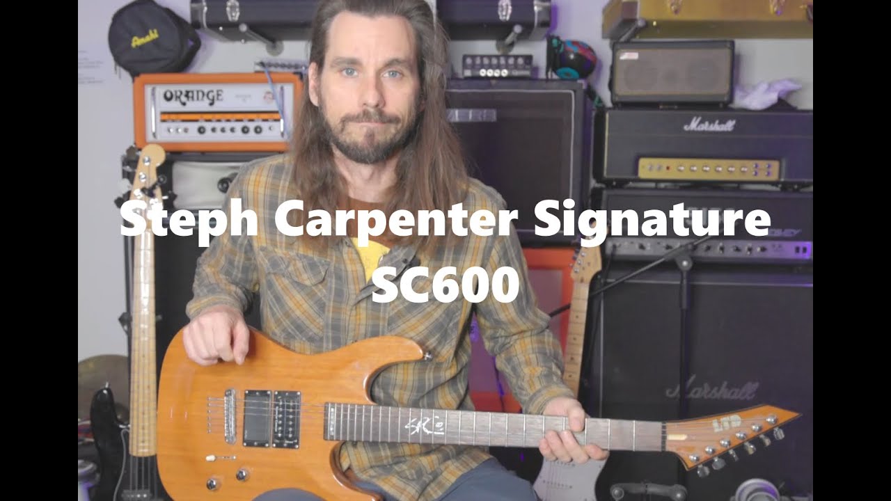 2005 ESP LTD SC600 Steph Carpenter Signature Guitar - Tanner's Favorite ...