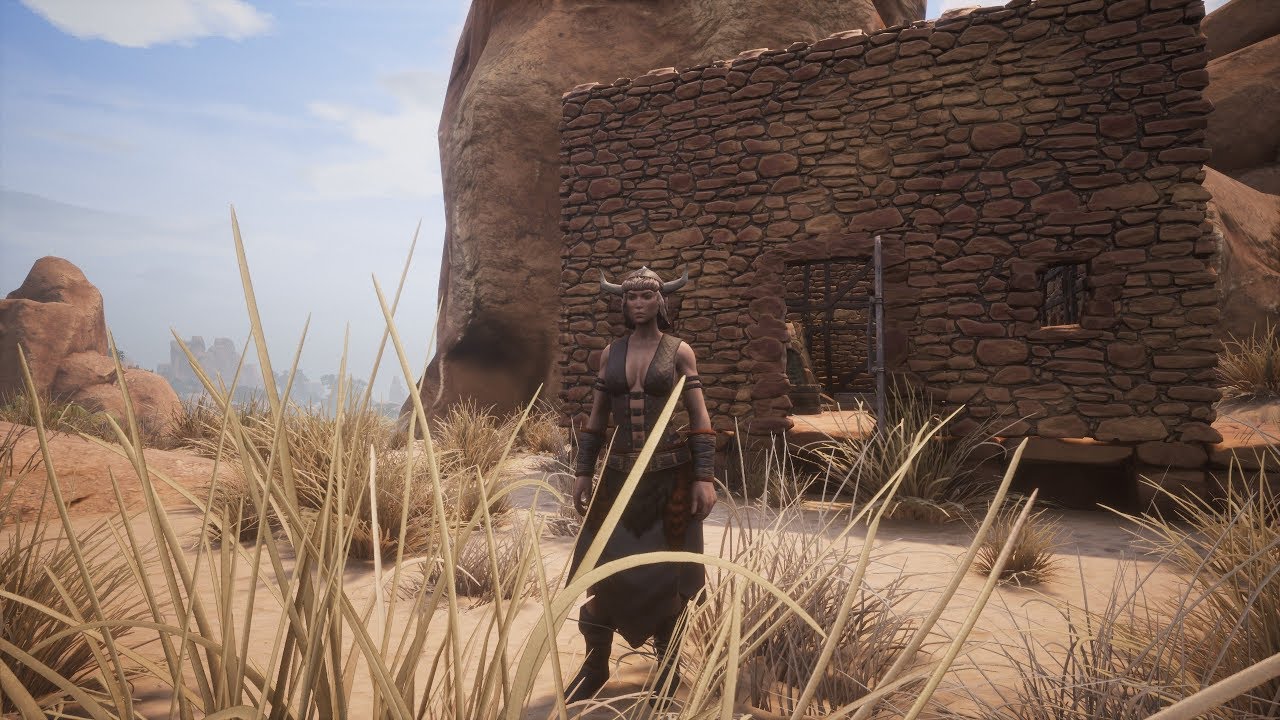 Scouting for a good base location - Conan Exiles - YouTube