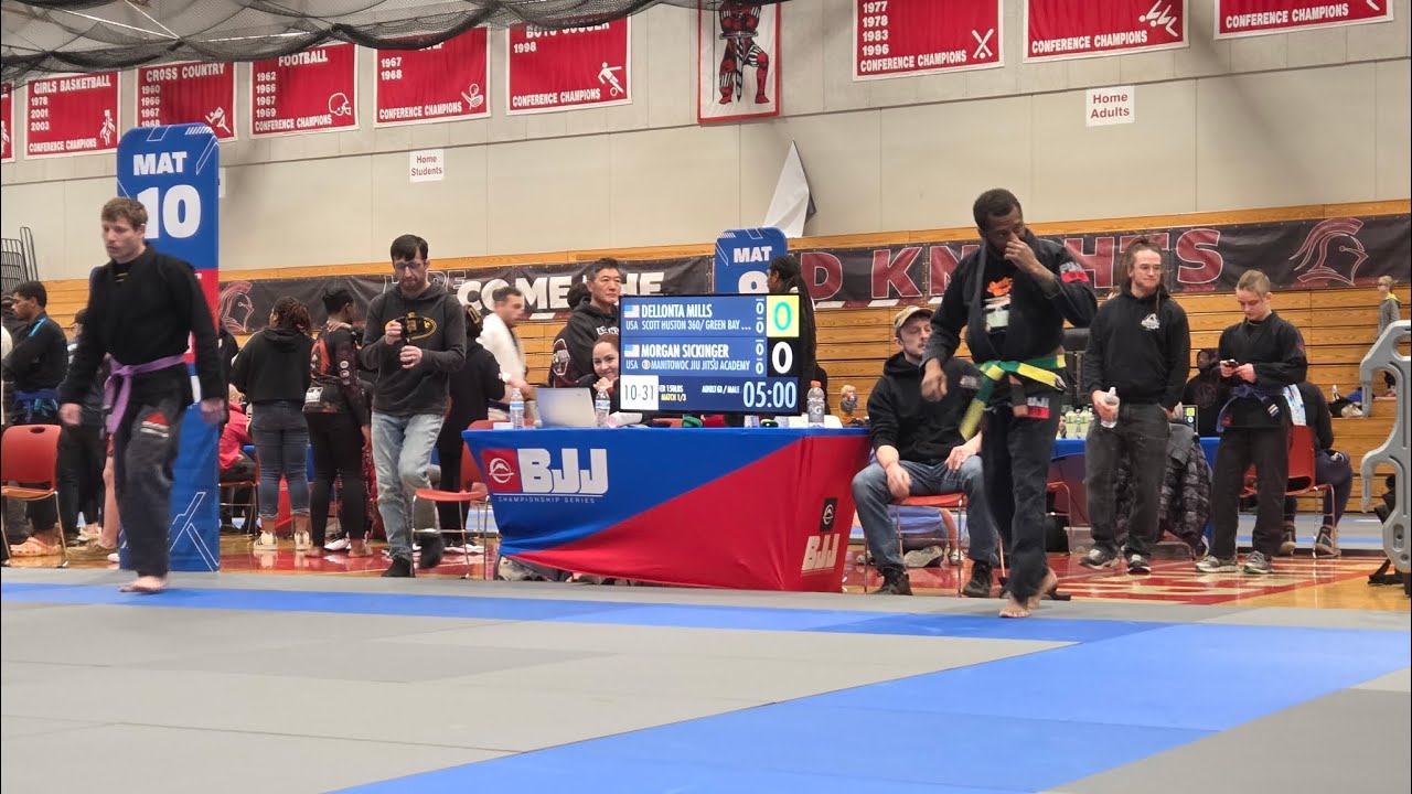 Morgan Sickinger vs. Dellonta Mills Match #1 - YouTube