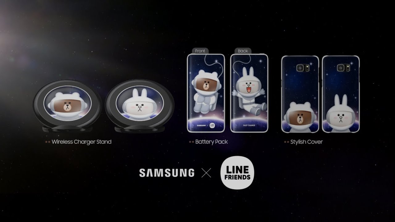เมื่อ Samsung X LINE FRIENDS อะไรจะเกิดขึ้น! - YouTube