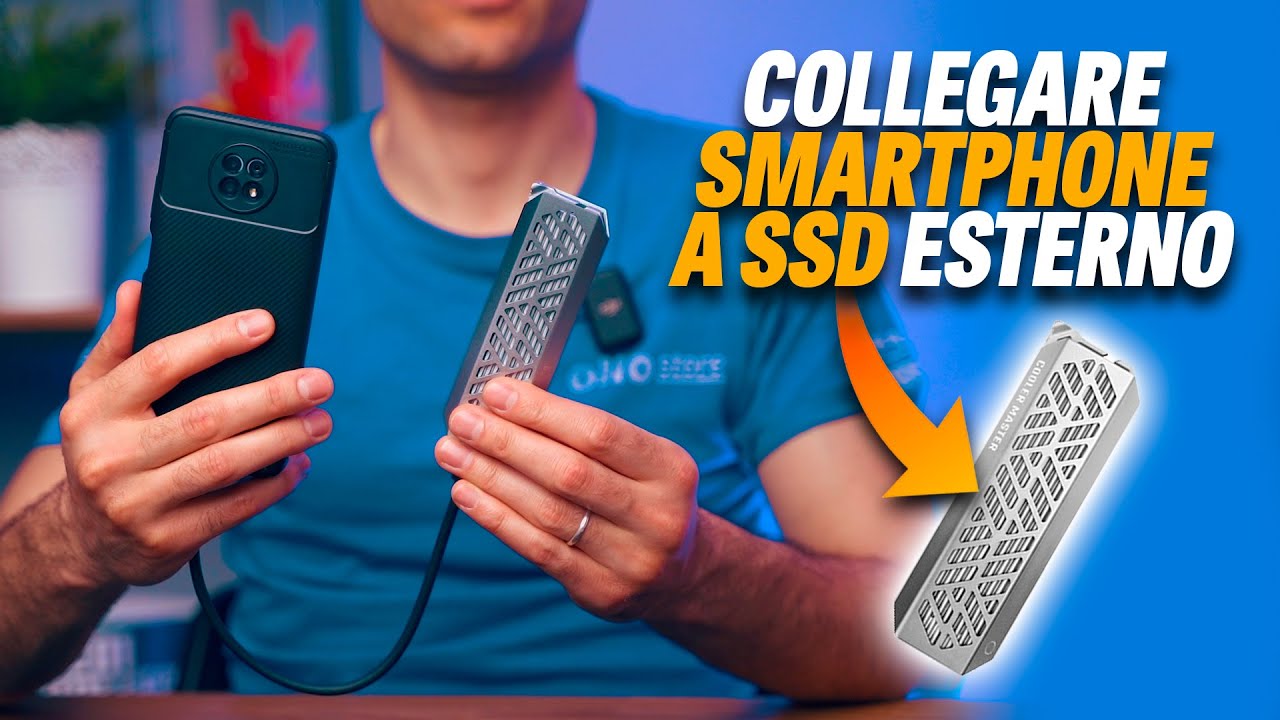 Come collegare un SSD esterno allo smartphone Android - YouTube
