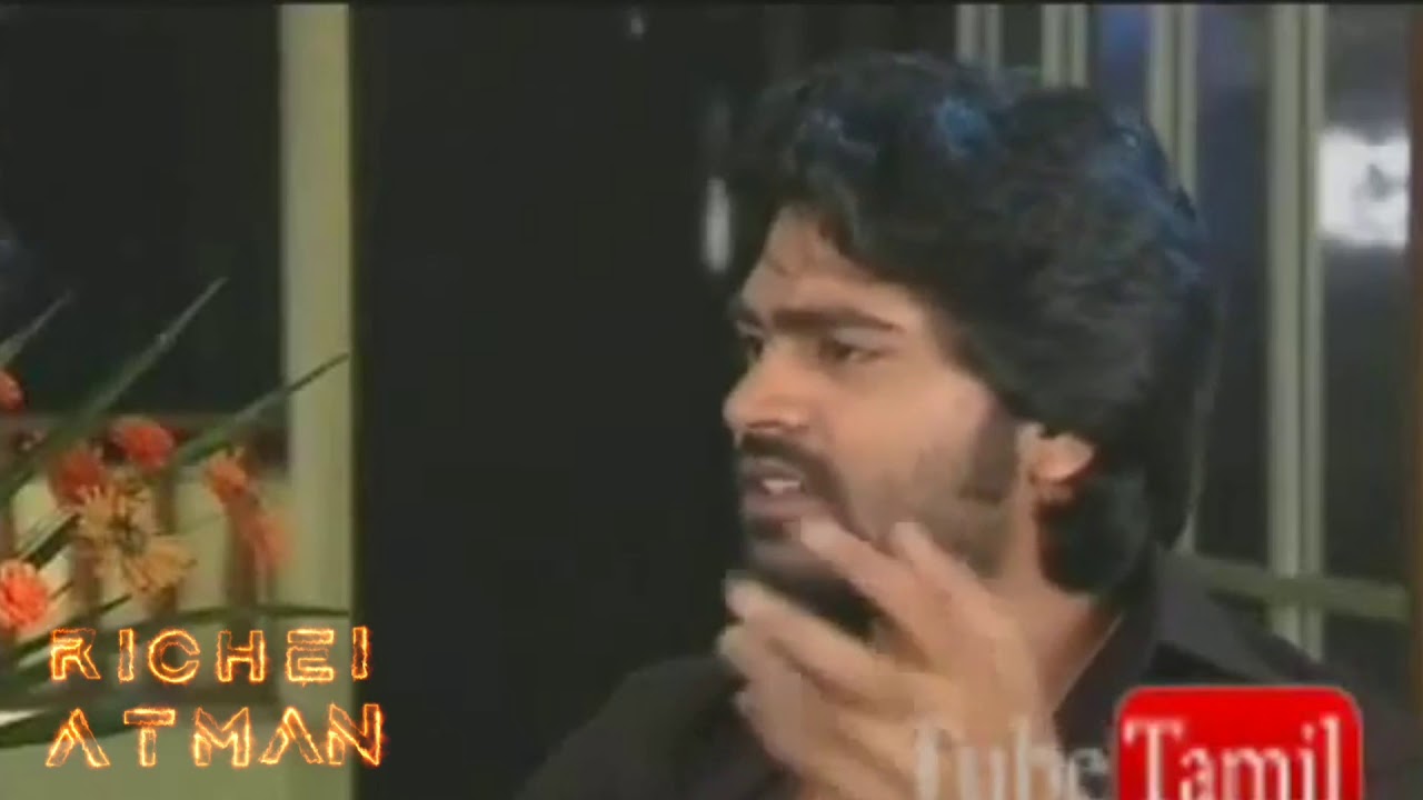 Simbu Old Interview Simbu talks about Dhanush #Str #Richie atman - YouTube