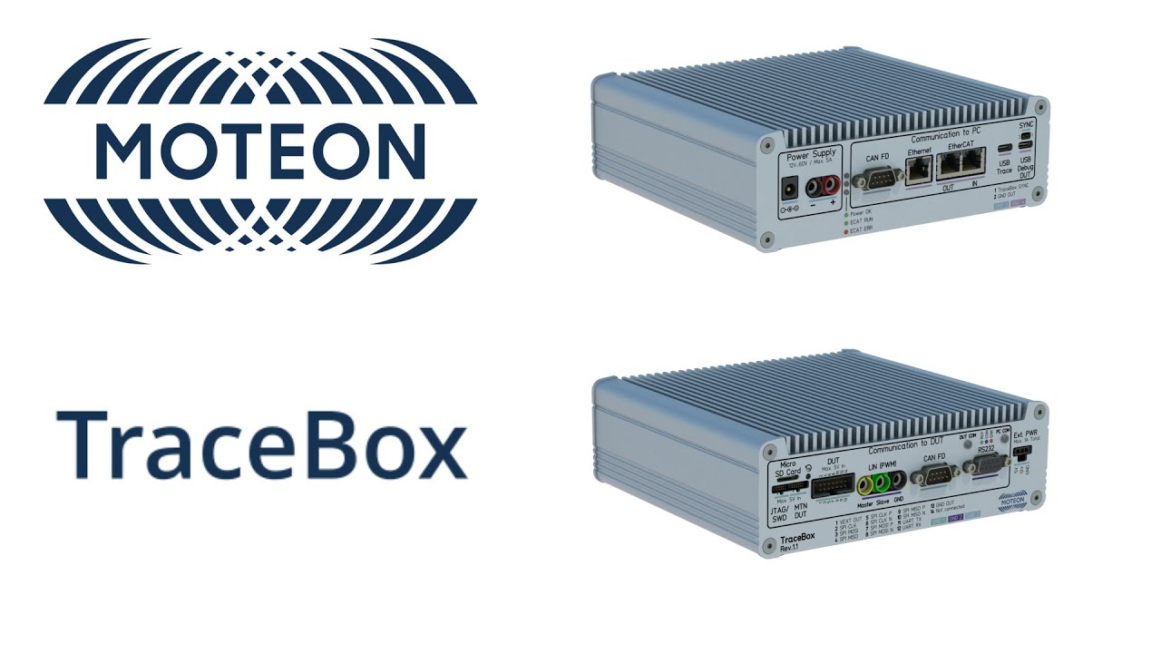 TraceBox - The easy way of validating motor control software | MOTEON - YouTube
