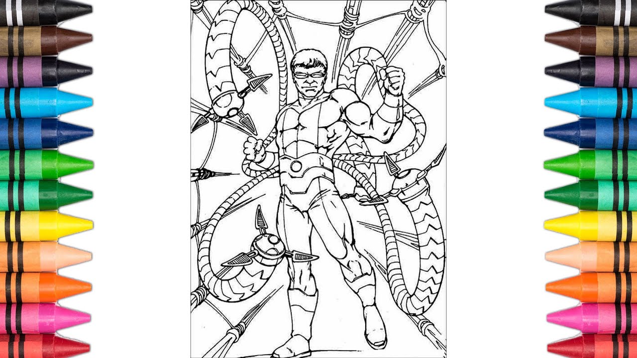 The Greatest SPIDER-MAN Enemy DOC OCK Coloring Page #288 - Brig - Spoil ...