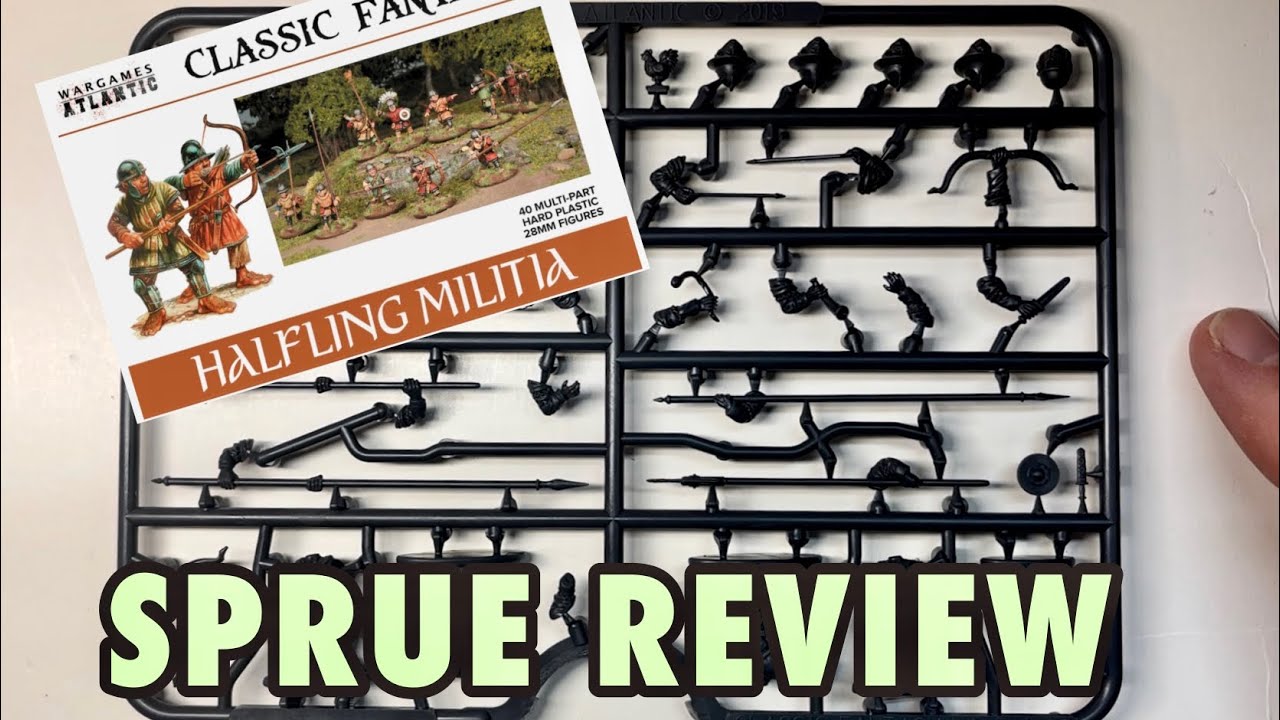 Let’s Look at Wargames Atlantic Halfling Militia | Plastic Miniature ...