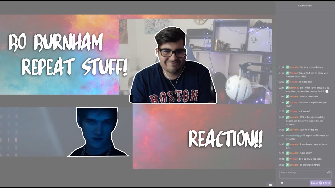 Bo Burnham Repeat Stuff | REACTION + THOUGHTS - YouTube