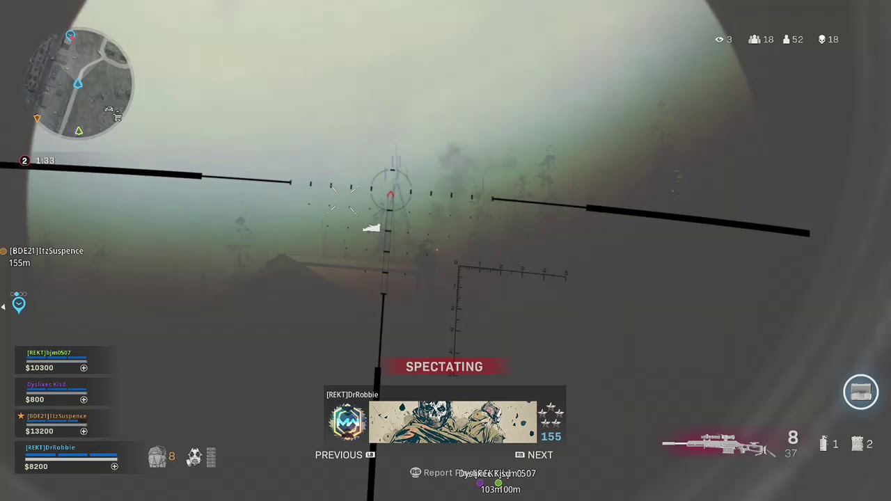 Spectating Modern Warfare Hacker - YouTube