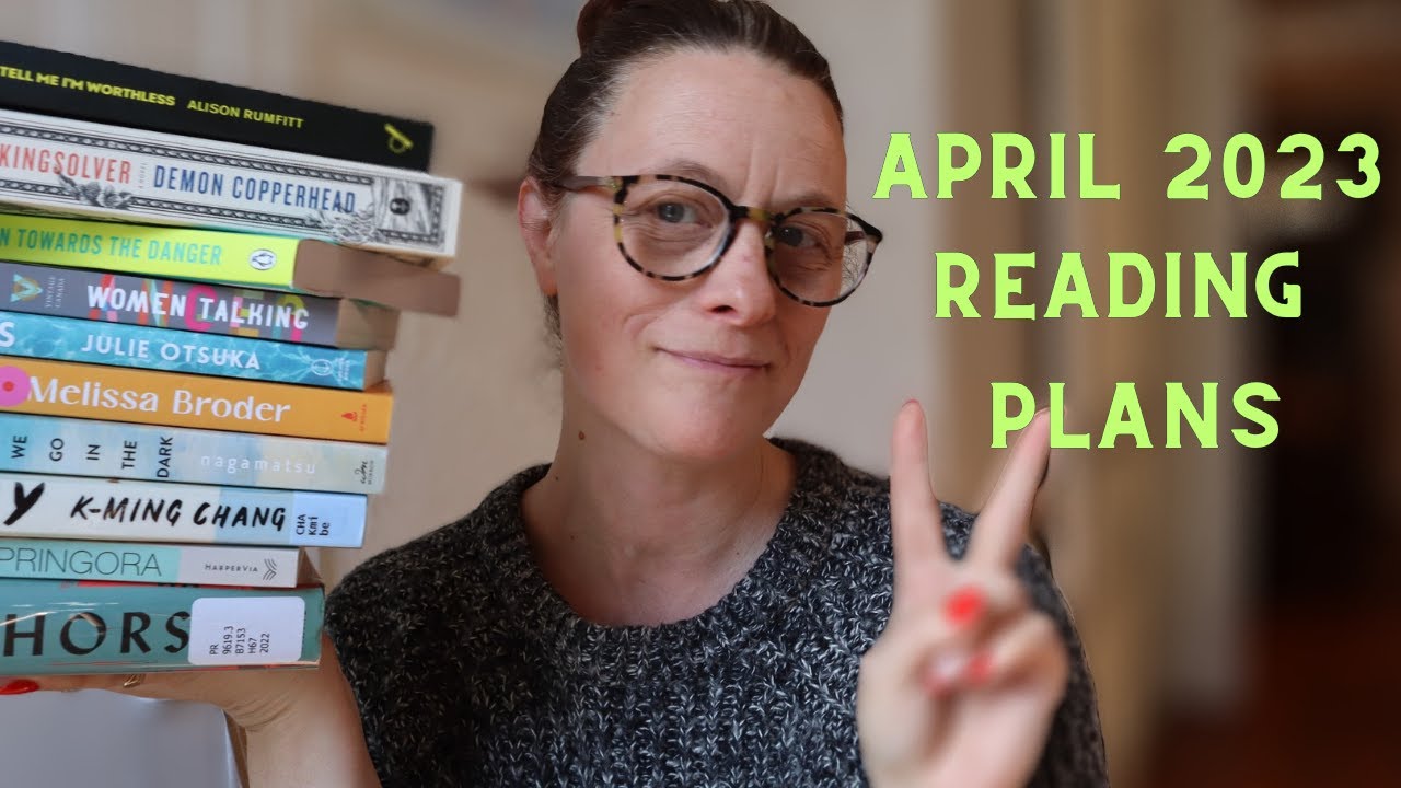 April Reading & Channel 📝👩‍💻Plans - YouTube