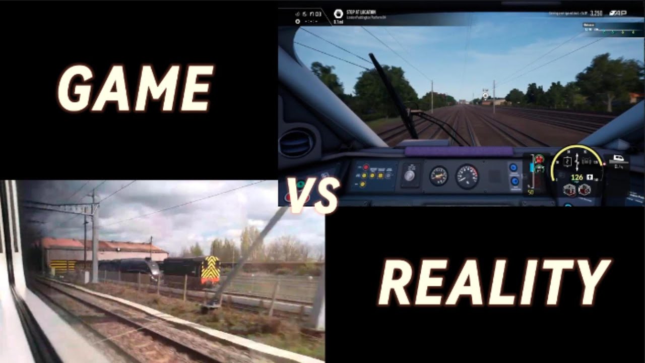 Train Sim World vs Reality On The GWML (2017 v 2024) - YouTube