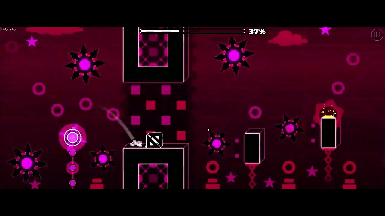Geometry Dash | Fire Aura FULL | Level By Sumsar. - YouTube