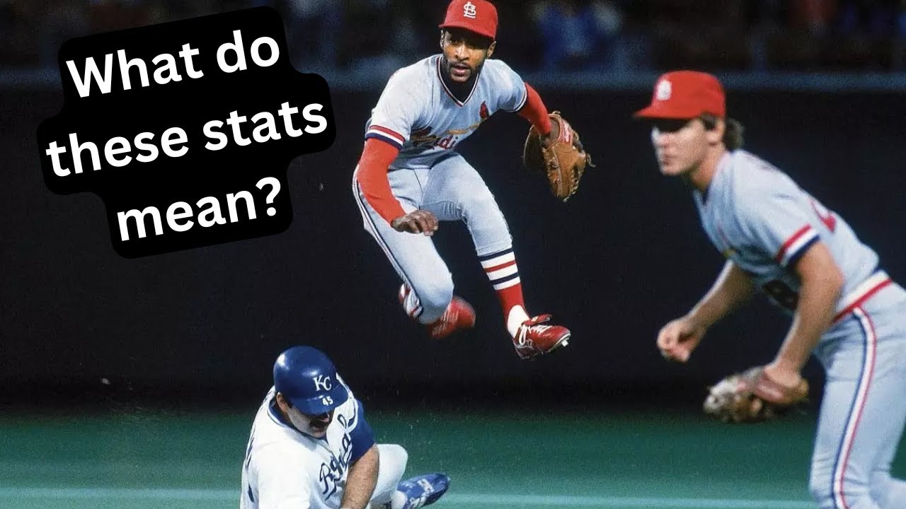 Baseball Fielding Stats 101 - YouTube