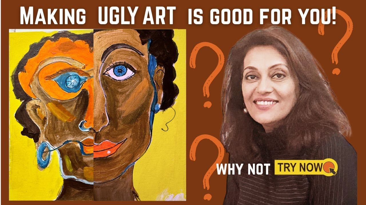 How to make "ugly" art and grow confident! - YouTube