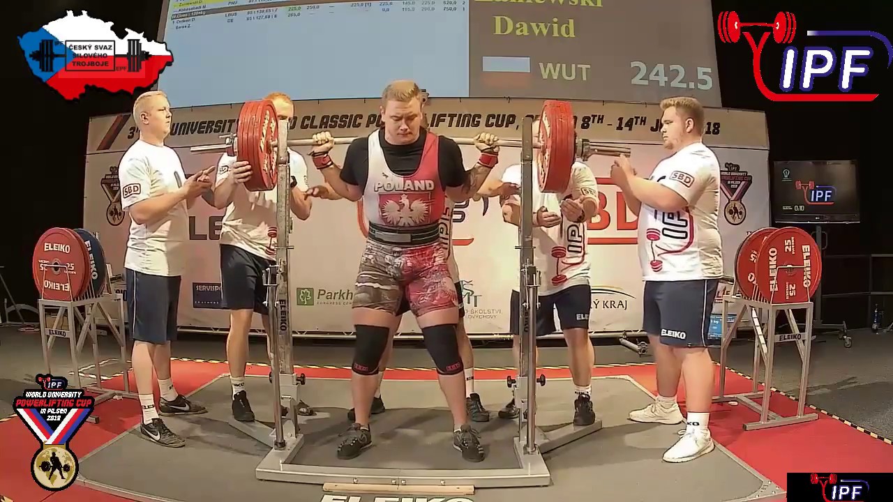 IPF University World Classic Powerlifting Cup 2018 - Men (-120kg, 120 ...