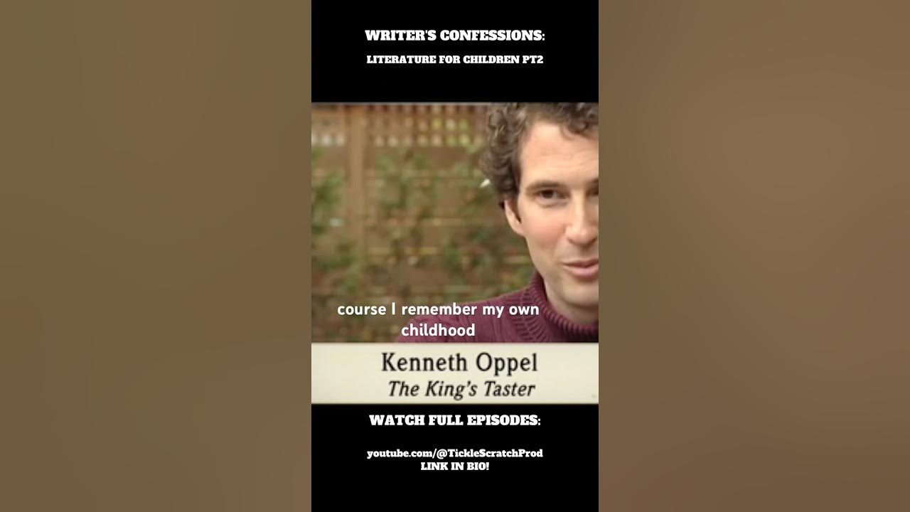 Writing Children’s Literature part 2. With award winner Kenneth Oppel ...