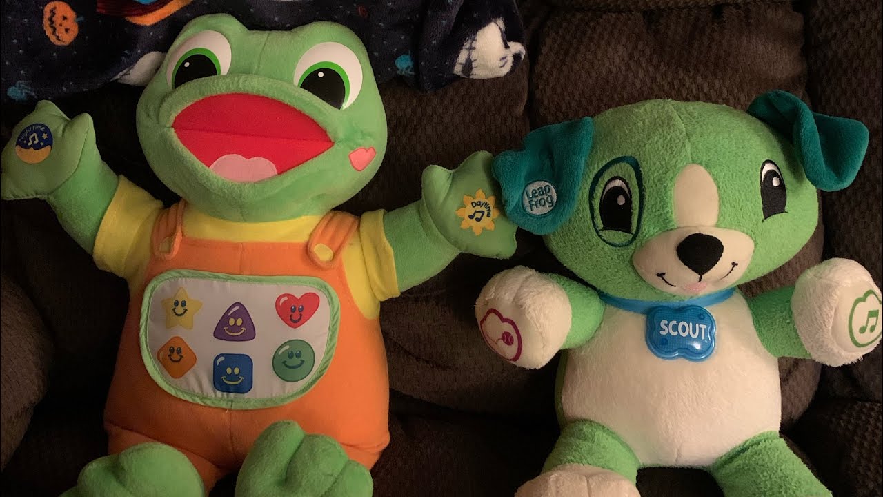 Unboxing of my 2004 Leap Frog Hug And Learn Baby Tad (my pal scout ...
