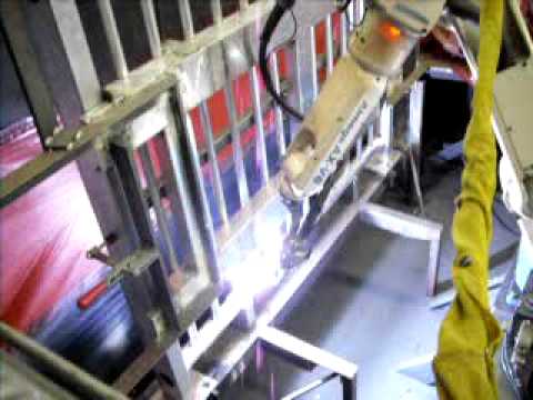 Welding Robot Aluminum Handrail - YouTube