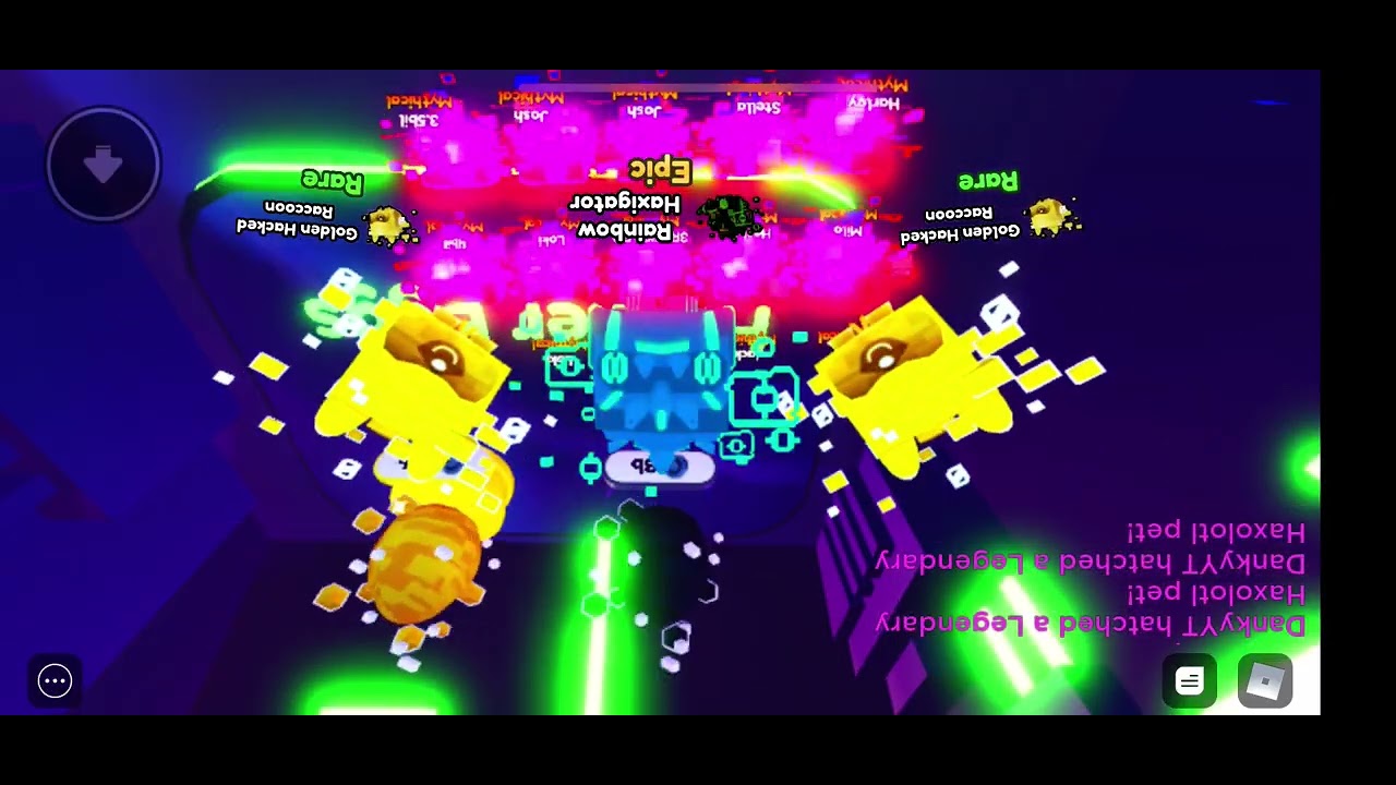 Spending 6.1trillion tech coins in x2 luck event pet simulator x - YouTube