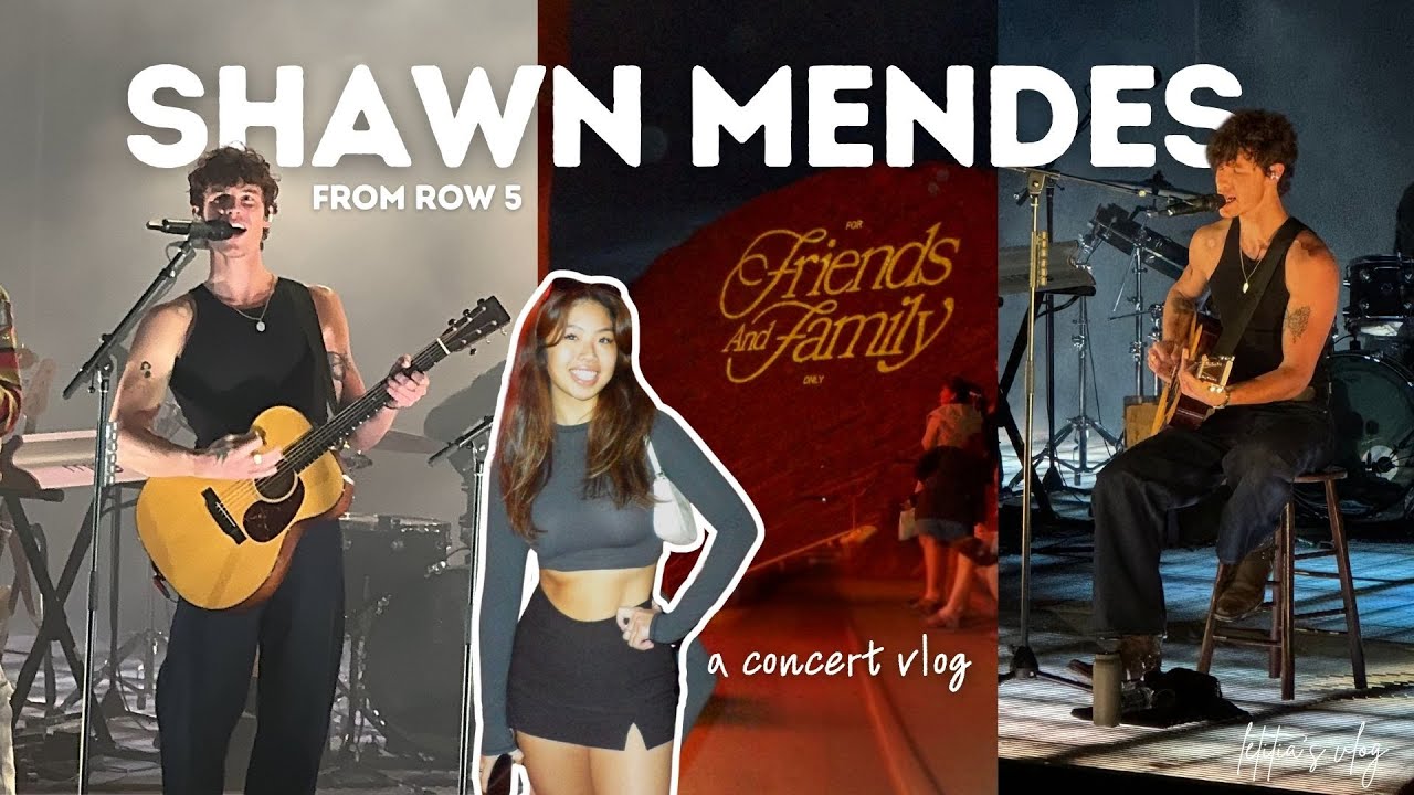 flew 2500 km for shawn mendes' EXCLUSIVE 'Friends & Family Only' show ...