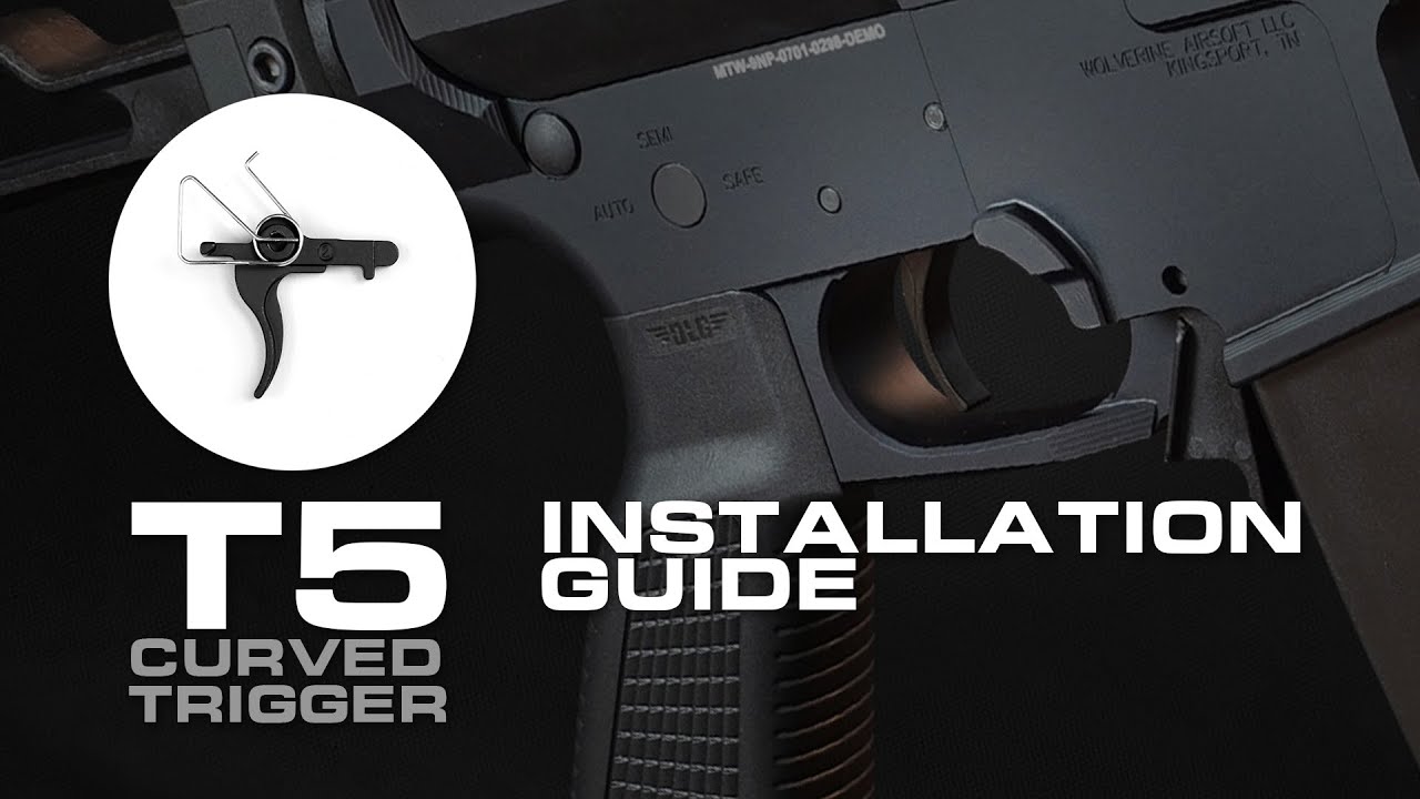 T5 Curved Trigger Installation Guide - YouTube