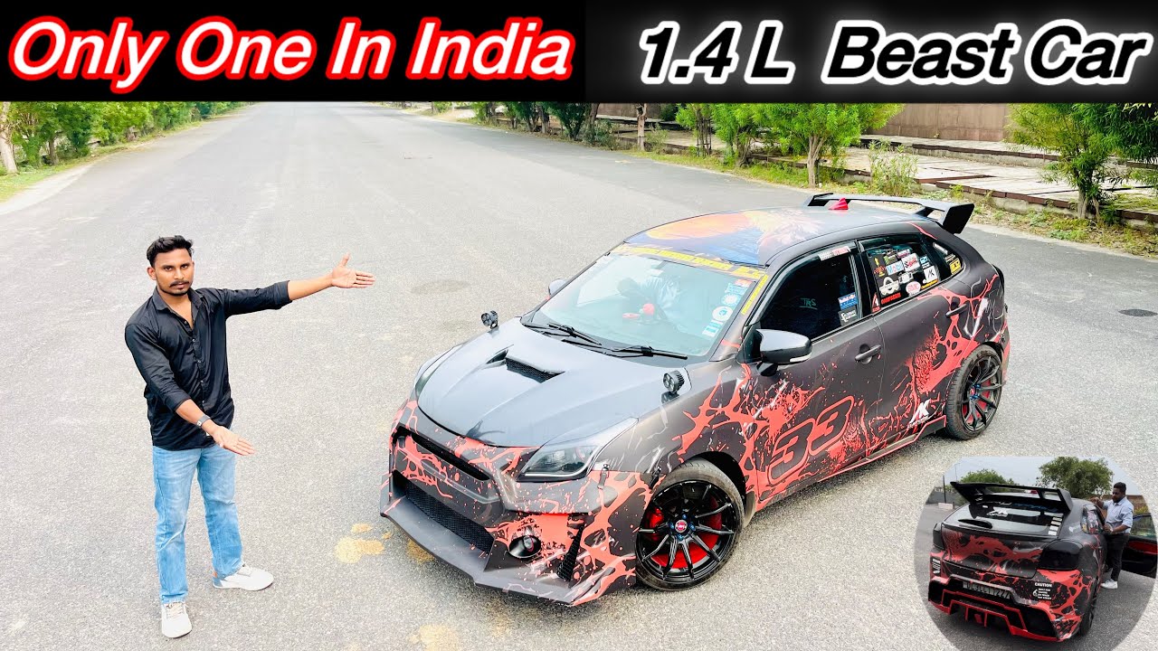 Baleno Bna दी Racing Car 🏁 🏎️ |Customised Baleno |Baleno 18 लाख |इंजन ...