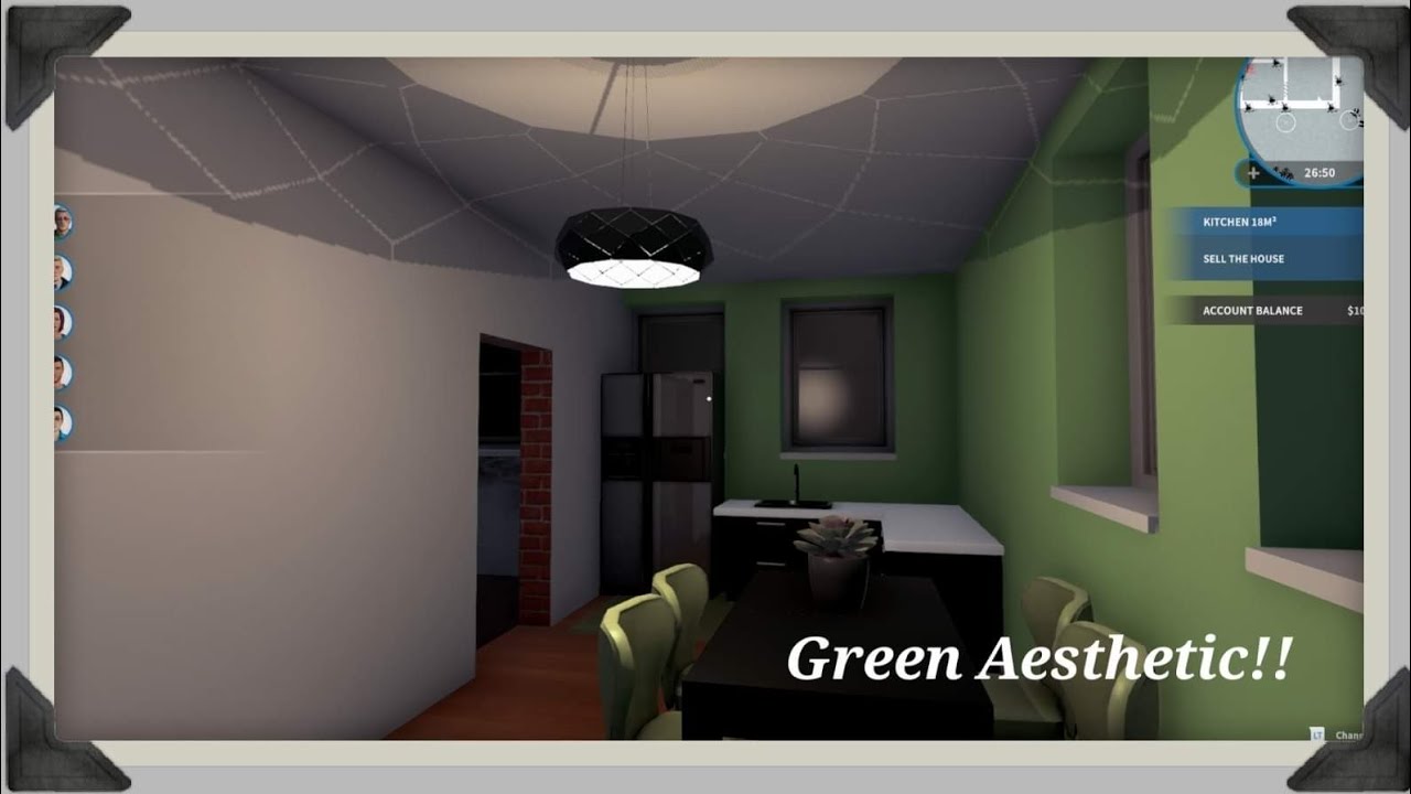 Green Aesthetic!! || House Flipper - YouTube