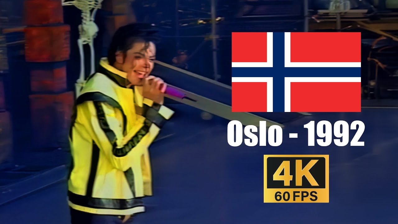 Michael Jackson | Thriller - Live in Oslo July 15th, 1992 (4K60FPS ...