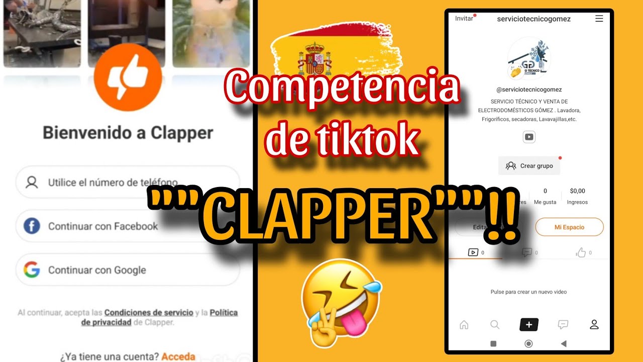 ‼️ ATENCIÓN ‼️ aplicación CLAPPER como Registrarte paso a paso - España ...