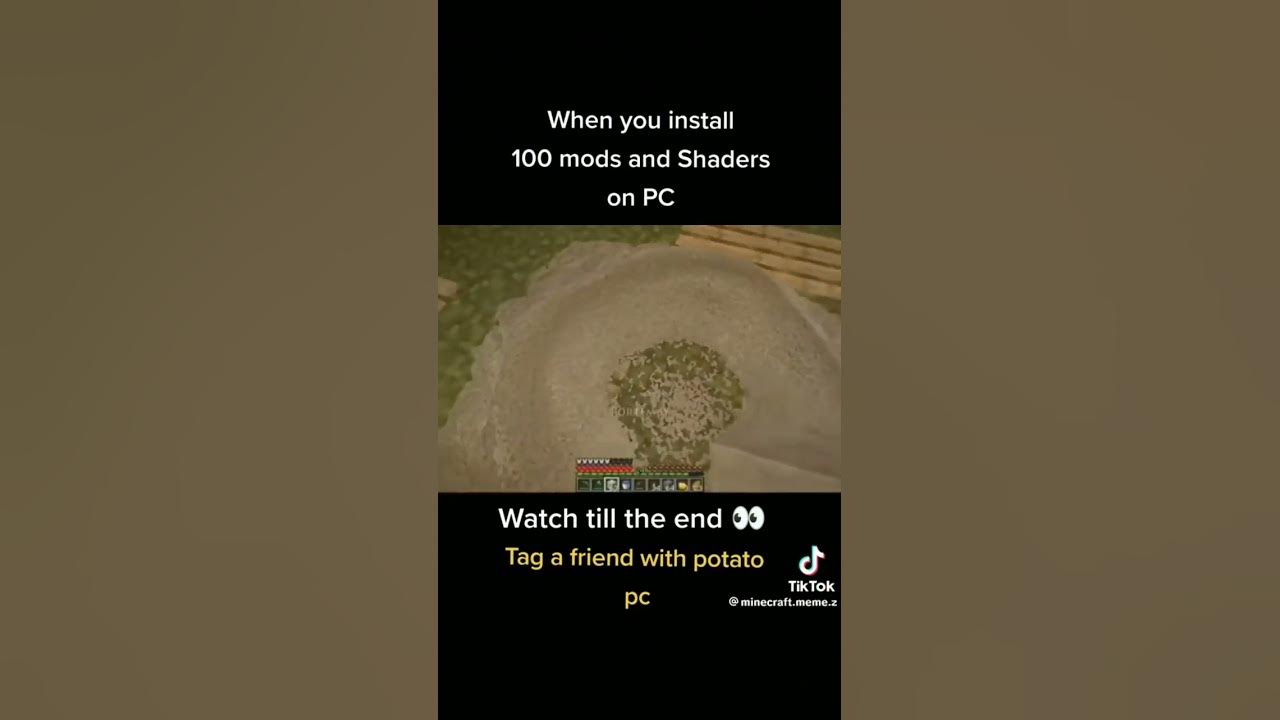 Isso😂 Minecraft Lol Shader Tiktok Funny Funnyvideo True Lmao Pcgaming Pc Explosion