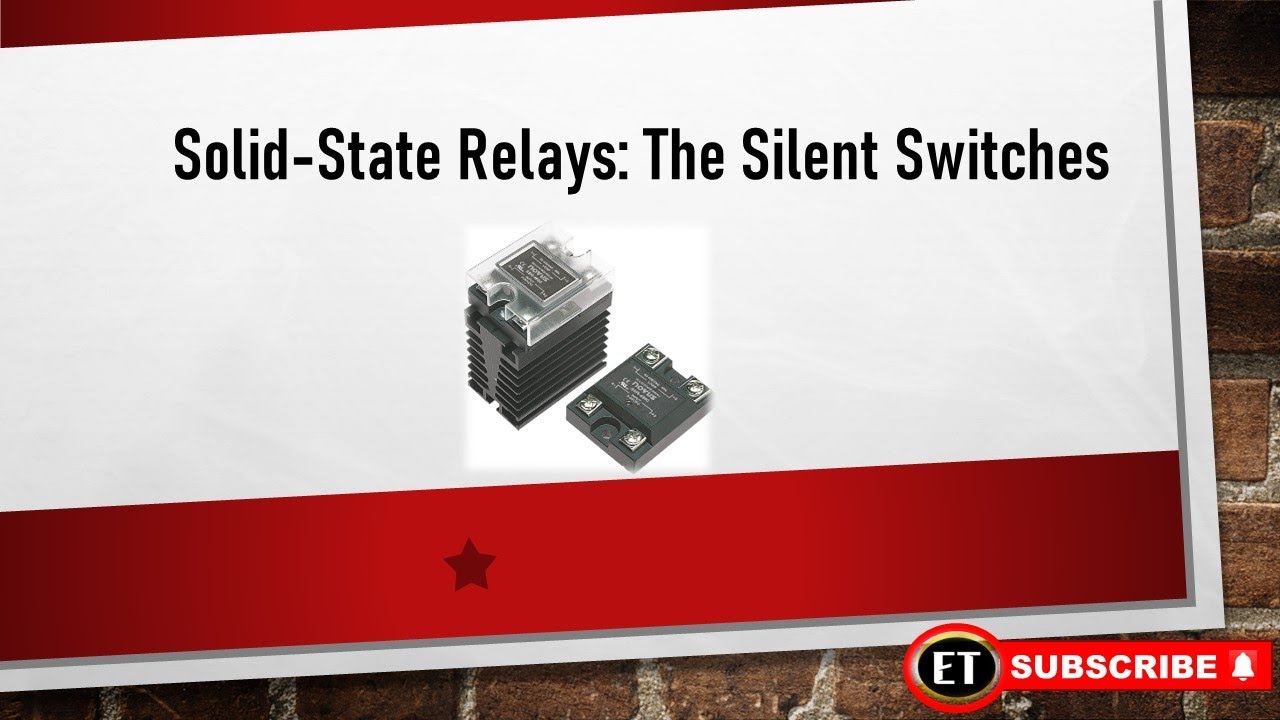 What is Solid-State Relays? Explained in Tamil - 26/200 🏆🎖️ #What is Solid-State Relays in Tamil ...
