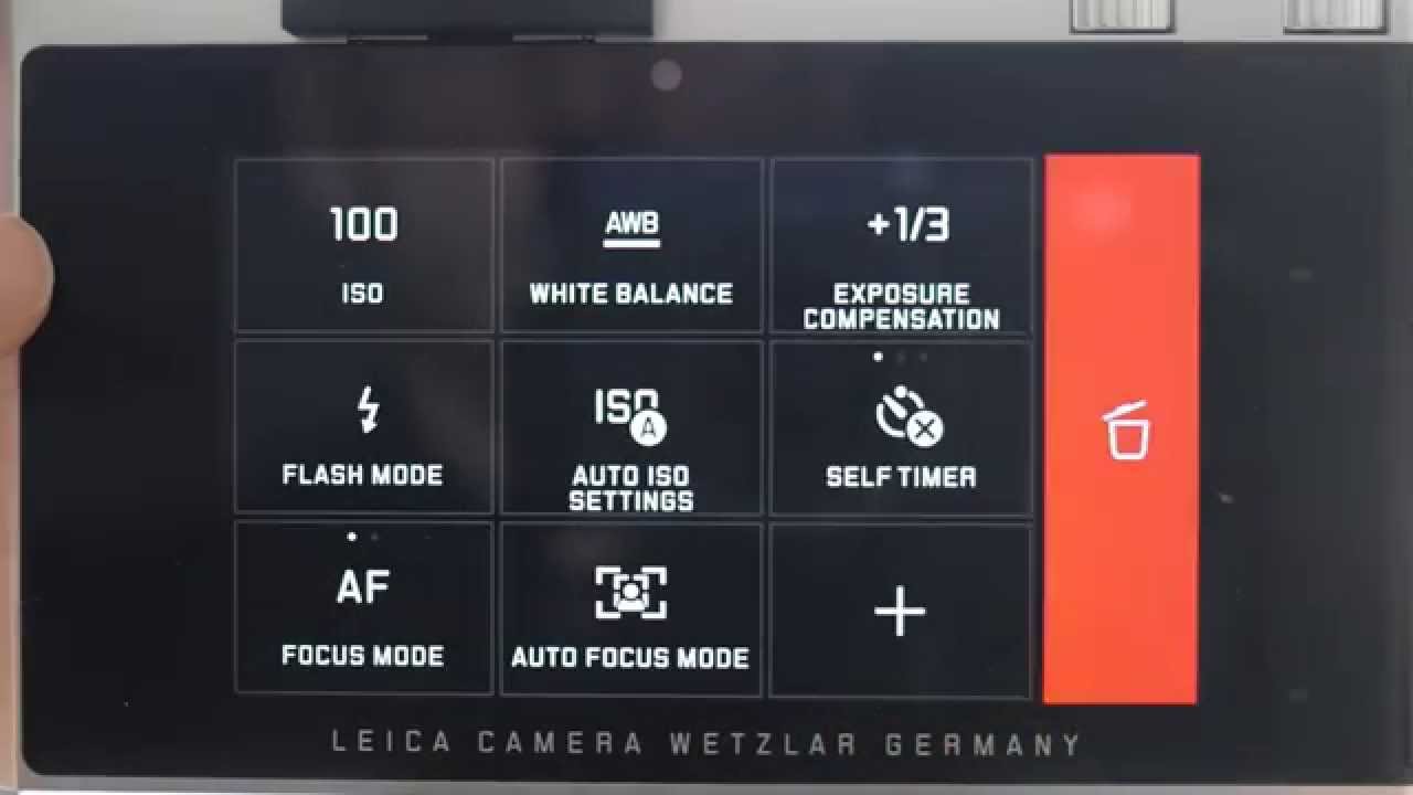 Lecia T (Typ 701) Touchscreen Interface Walkthrough