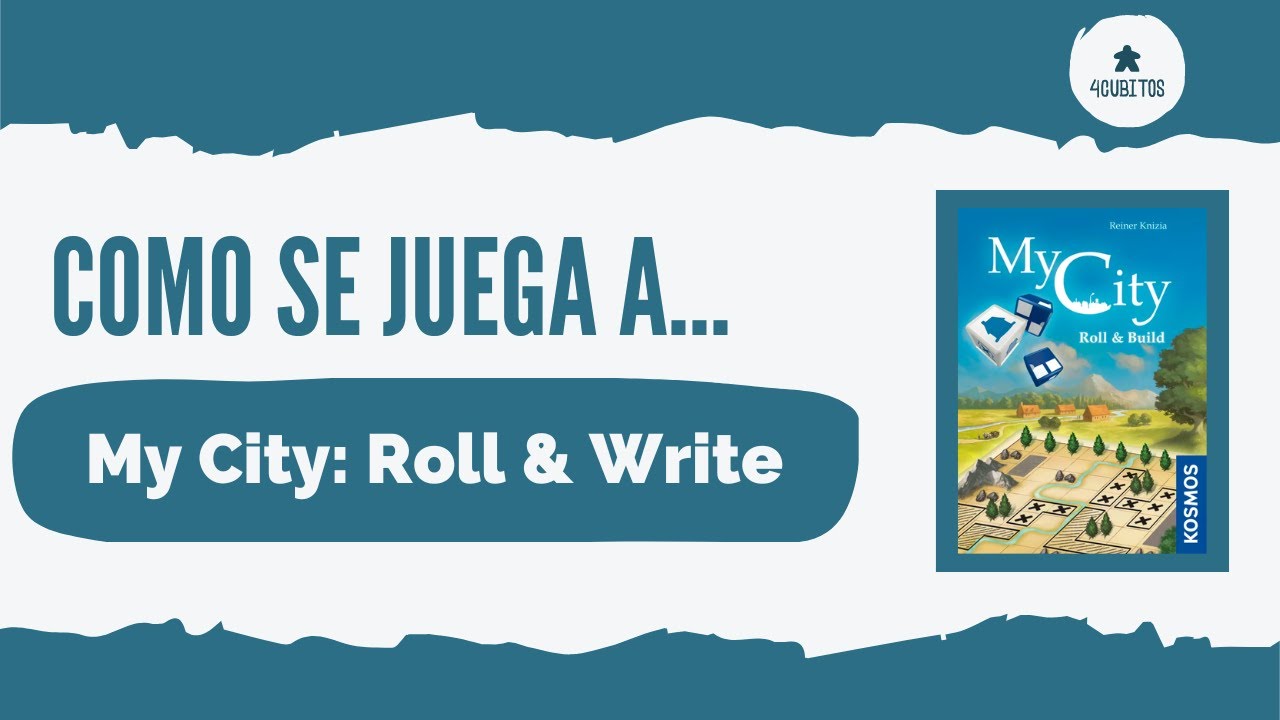 Cómo se juega a... My City: Roll & Write - YouTube