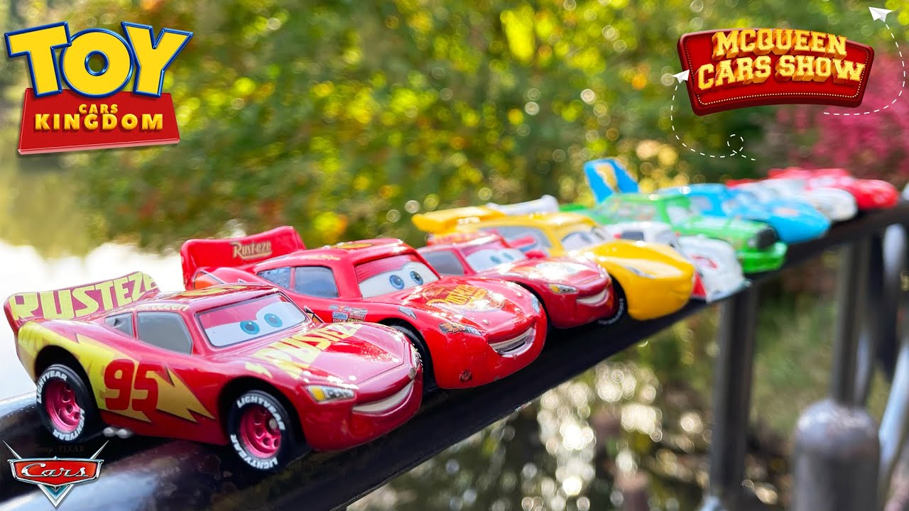 【Learning Disney Pixar Cars Types】Lightning McQueen&Tow Mater!!!Let's ...