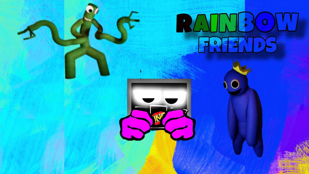 Playing rainbow friends chapter 1 - YouTube