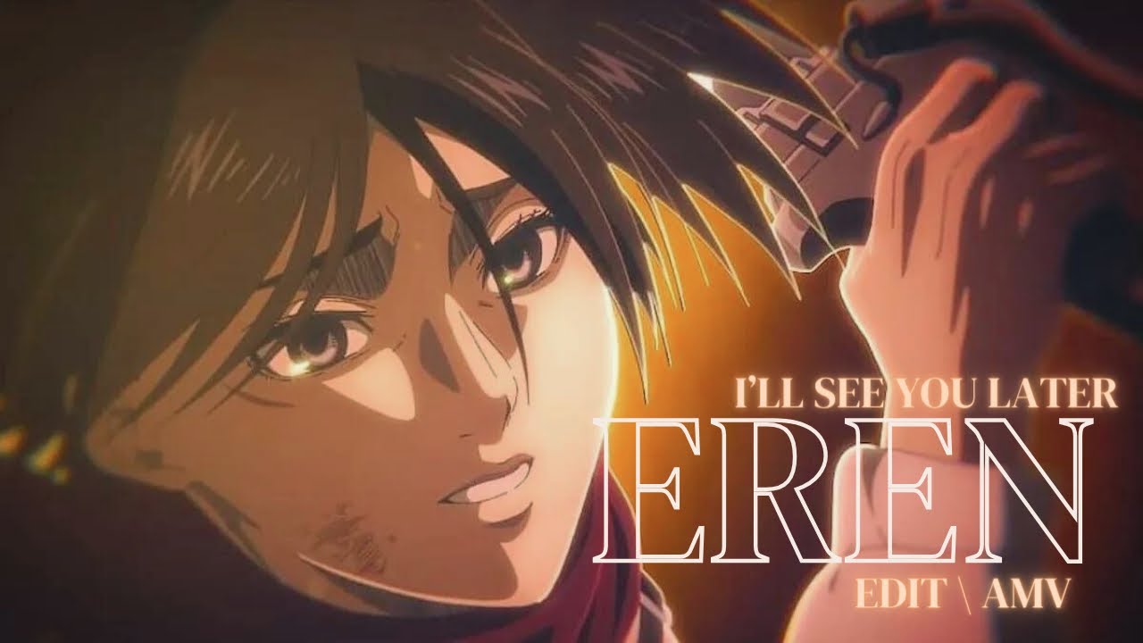 |4K| Attack on Titan ending [ Edit \ Amv ] ( Mikasa & eren ) - YouTube