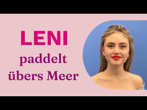 Leni Klum: Hier paddelt Heidis Tochter übers Meer