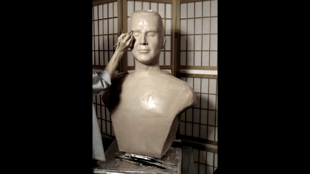 Time Lapse Sculpting of Medal of Honor Recipient, William Charette ...