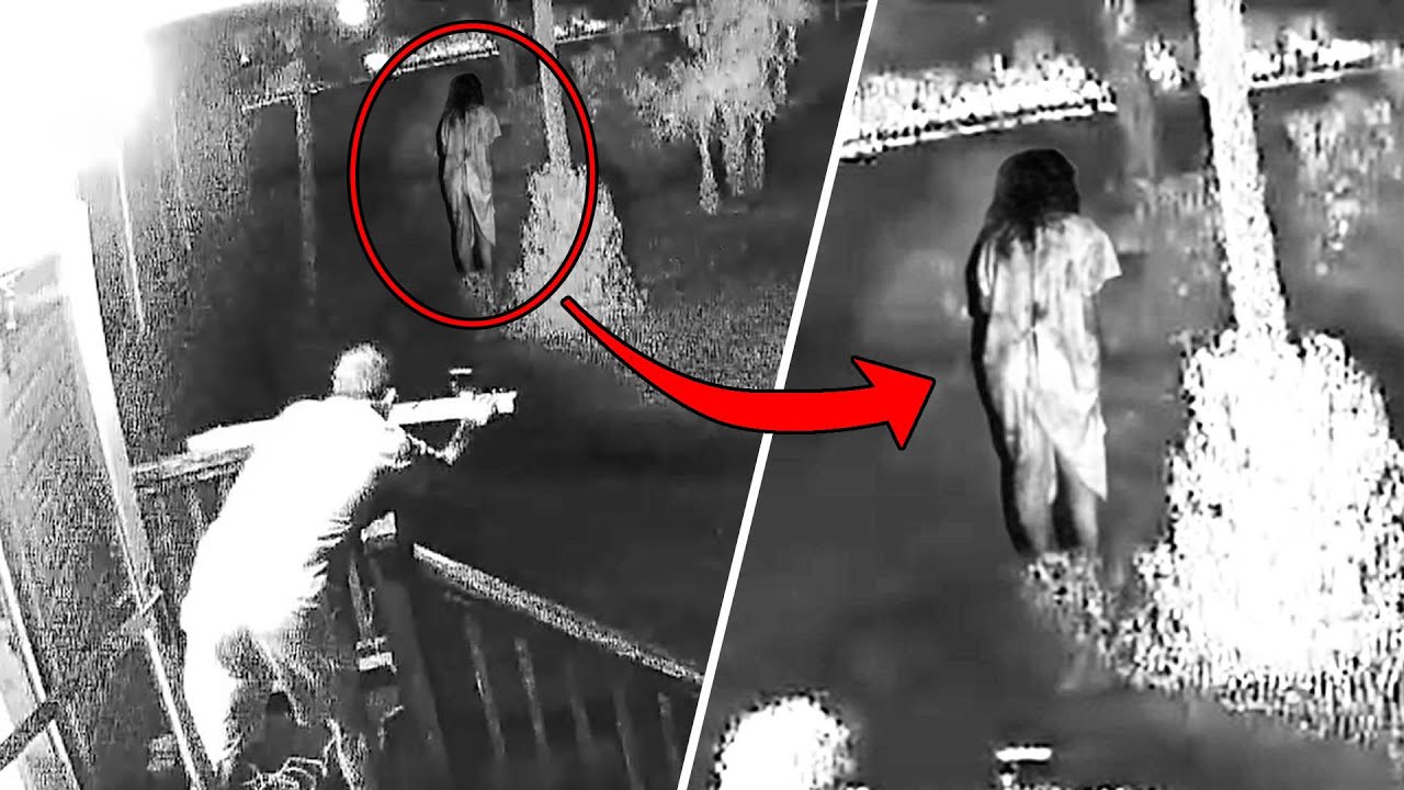 ghost attack at night while checking where the sound was heard - YouTube