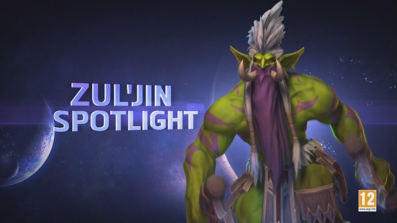 Heroes Of The Storm - Zul'jin Spotlight - YouTube