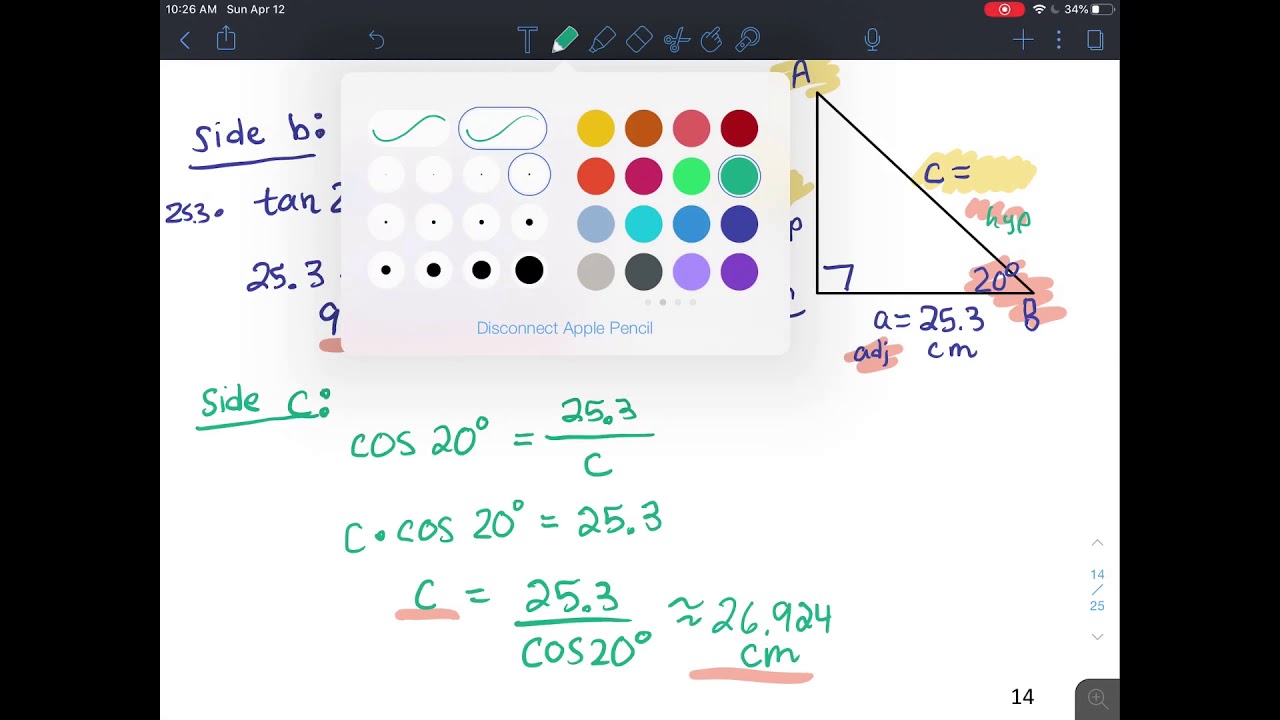 Precalculus Algebra - T.5 Solving Right Triangles - YouTube
