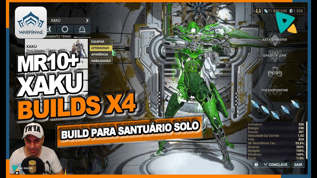 WARFRAME - XAKU Build para missões e Santuário Elite Solo + Dicas de ...