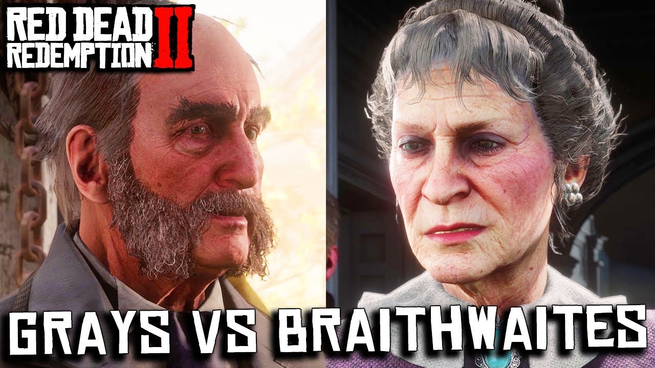 RDR 2 Secrets - The Secrets of Gray and Braithwaite Families. Why do ...