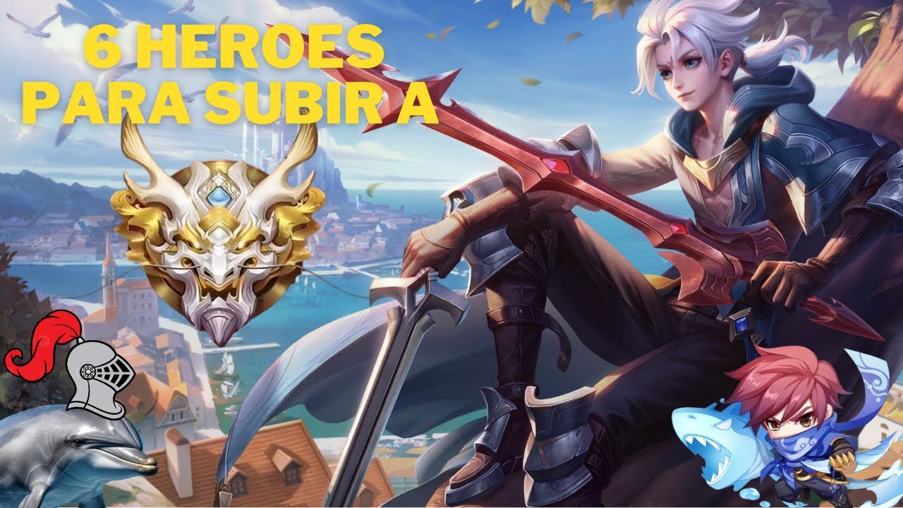 HOK: 6 heroes para subir a Grand Master - YouTube