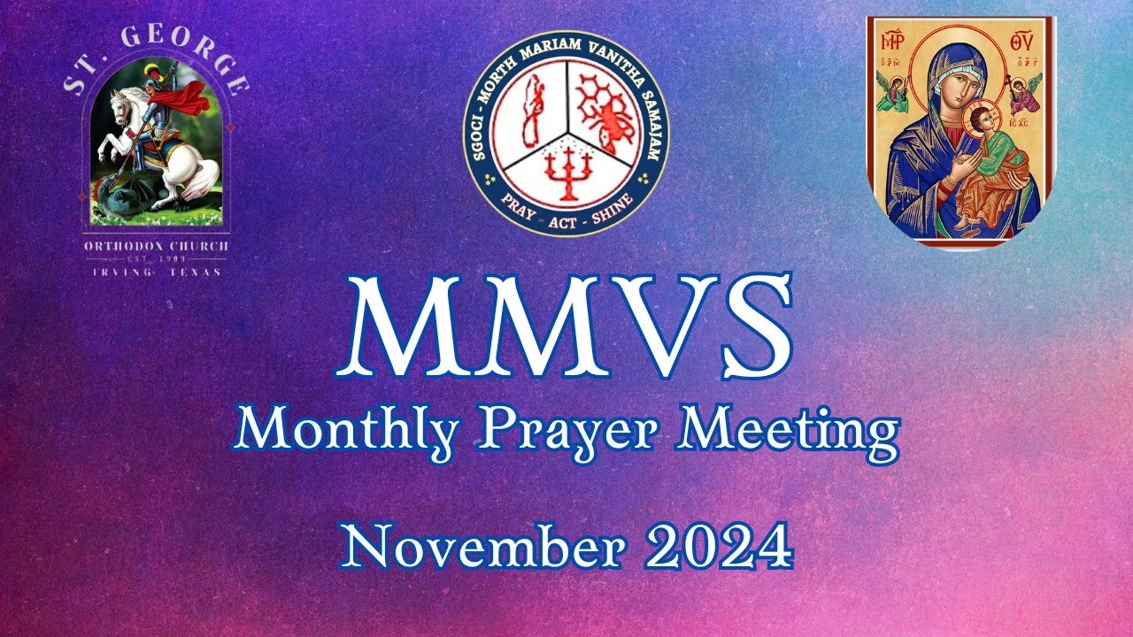 MMVS Monthly Prayer Meeting | Nov 2024 - YouTube