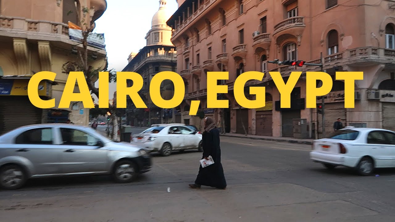 WALKING the STREETS of CAIRO, EGYPT - YouTube