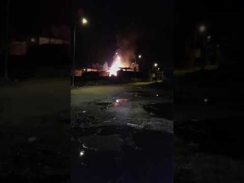 Bursa'da sıcak gece ...