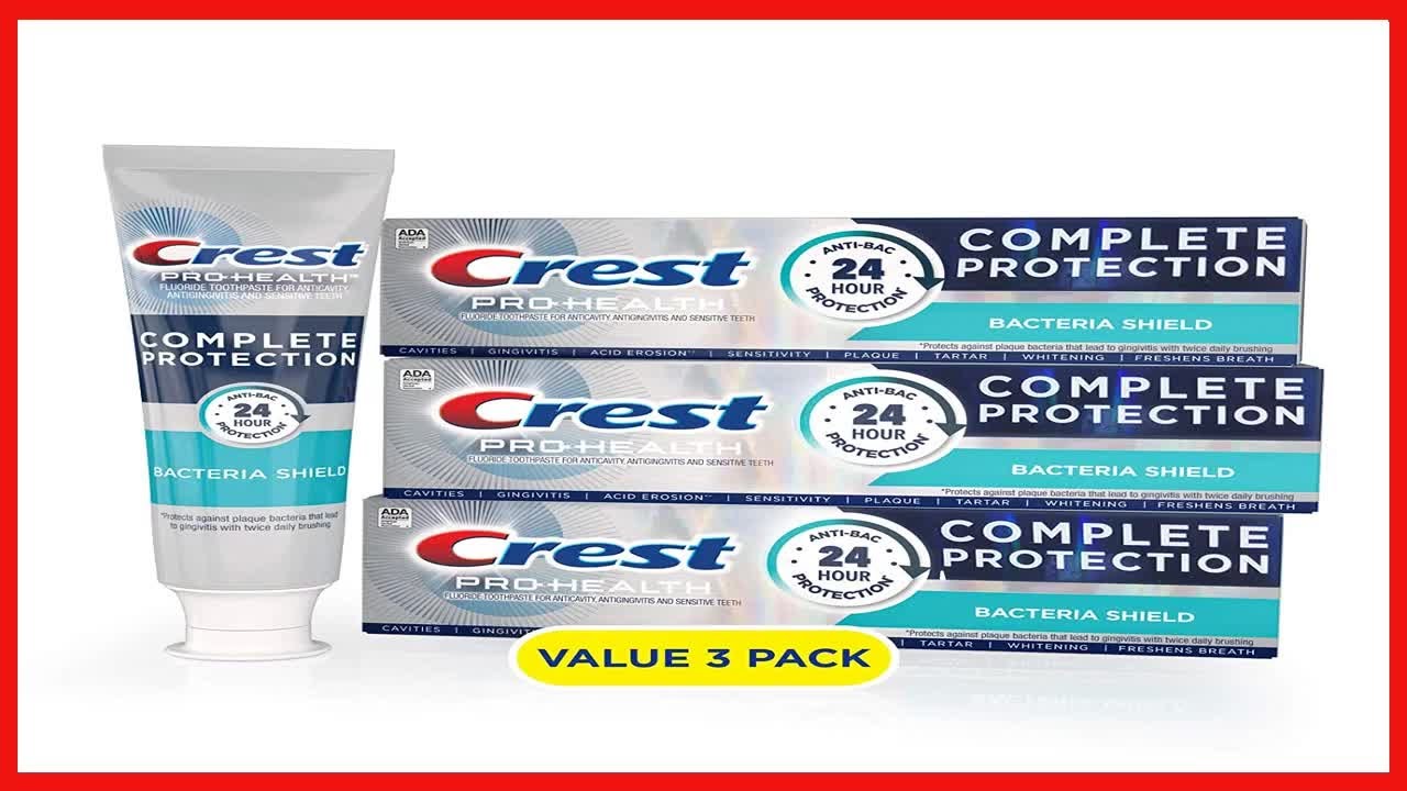 Crest Pro-Health Complete Protection Toothpaste, Bacteria Shield, 4.0oz ...
